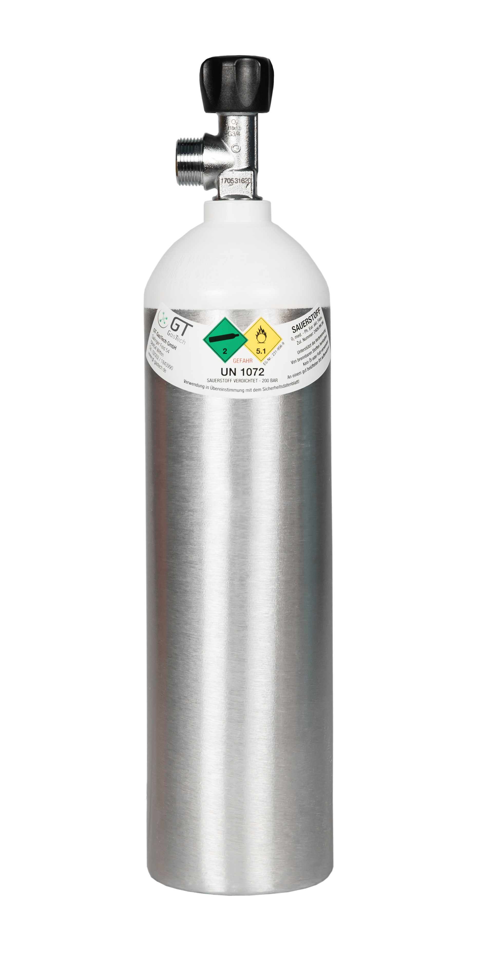 Sauerstoffflasche kaufen Sauerstoffflaschen Medizinischer Sauerstoff ...